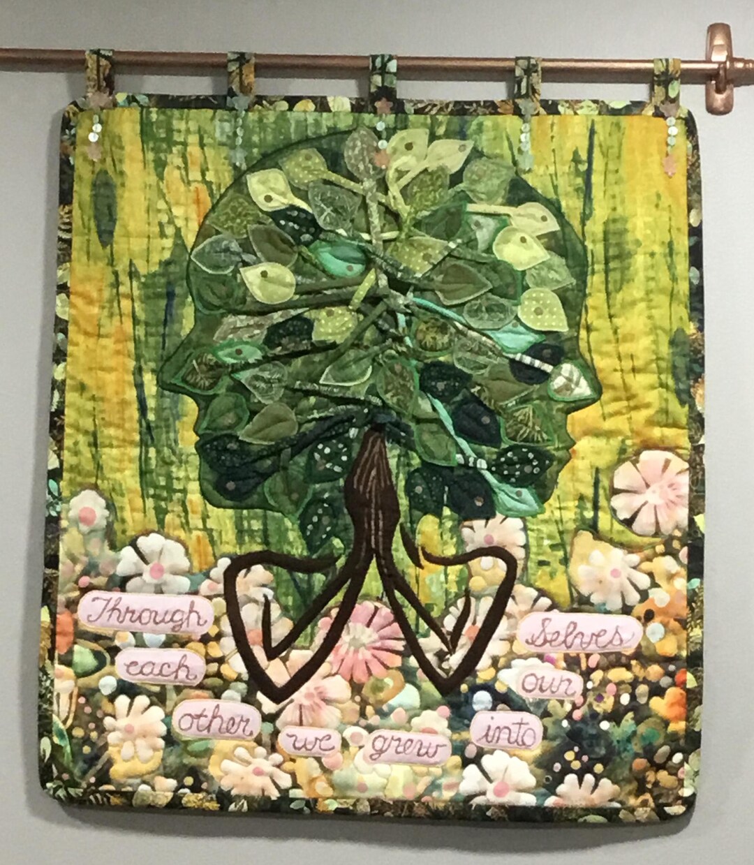 Identi-tree and Other Nature Art Quilt - Etsy