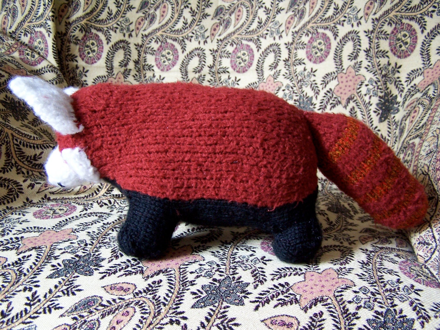 Cutest Anywhere Red Panda Knit Pattern - Etsy