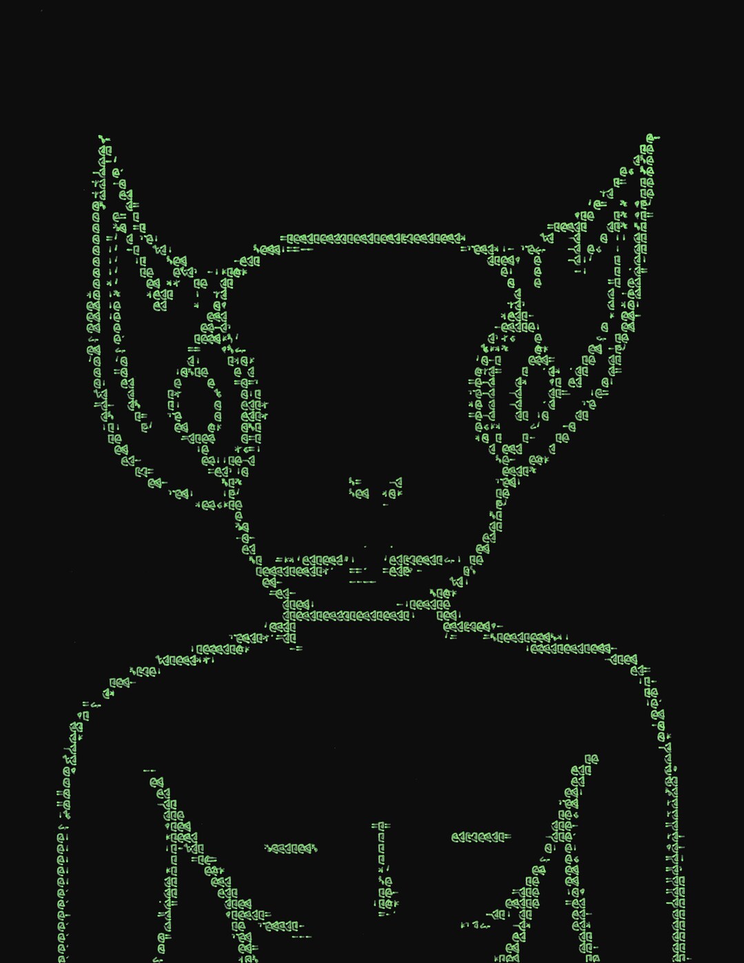 Kelly-hopkinsville Ascii Alien - Etsy