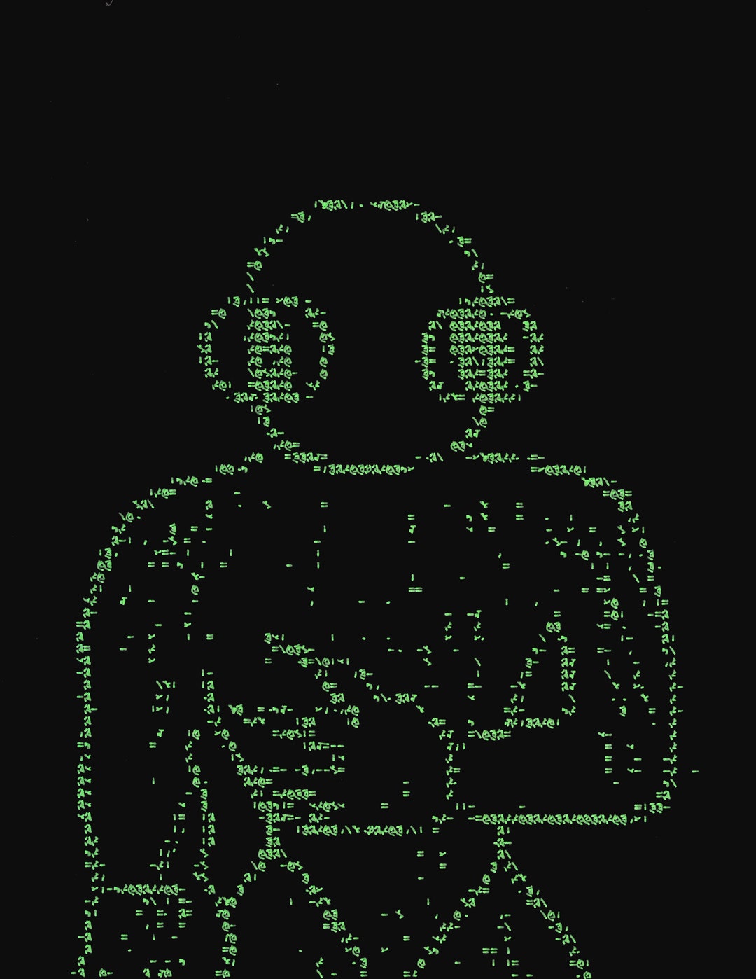 Littlefoot Ascii Alien - Etsy