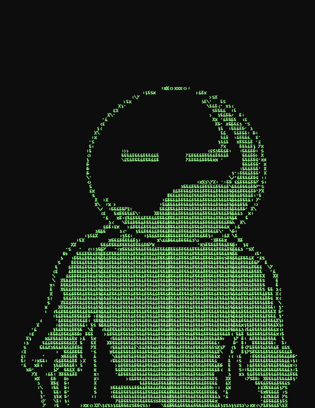 Ashburn Ascii Alien - Etsy