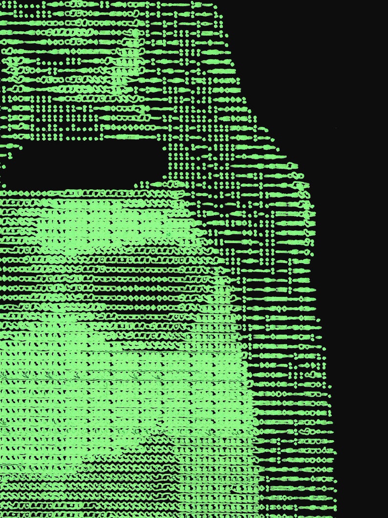 Semjase Ascii Alien - Etsy