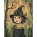 Enchanted Girl Printable Images: Whimsical Fairy Art (digital Download ...