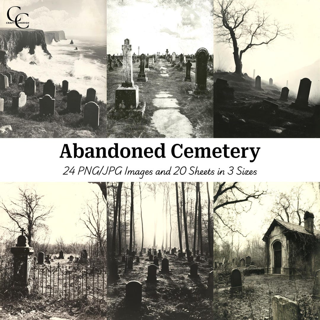 Vintage Cemetery Photos: 1920s Graveyard Images (digital Download) - Etsy