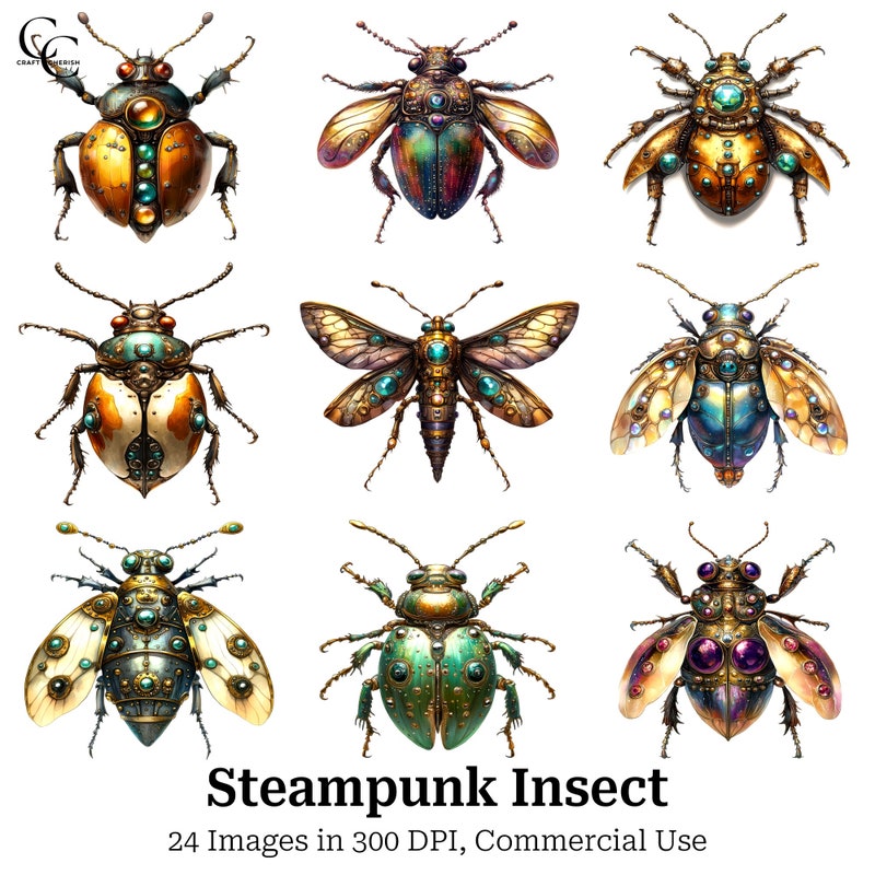 Mechanical Insects - Etsy