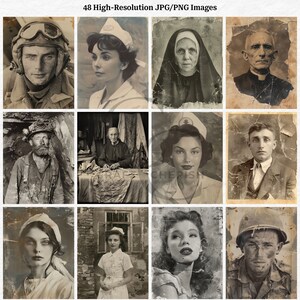 48 Vintage Professional Portrait Images: Old Occupations for Junk ...