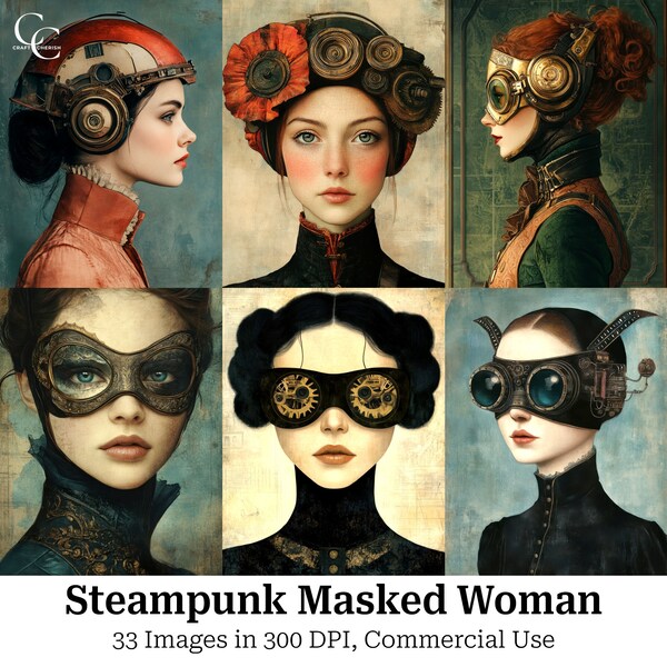 Masked Women - Etsy