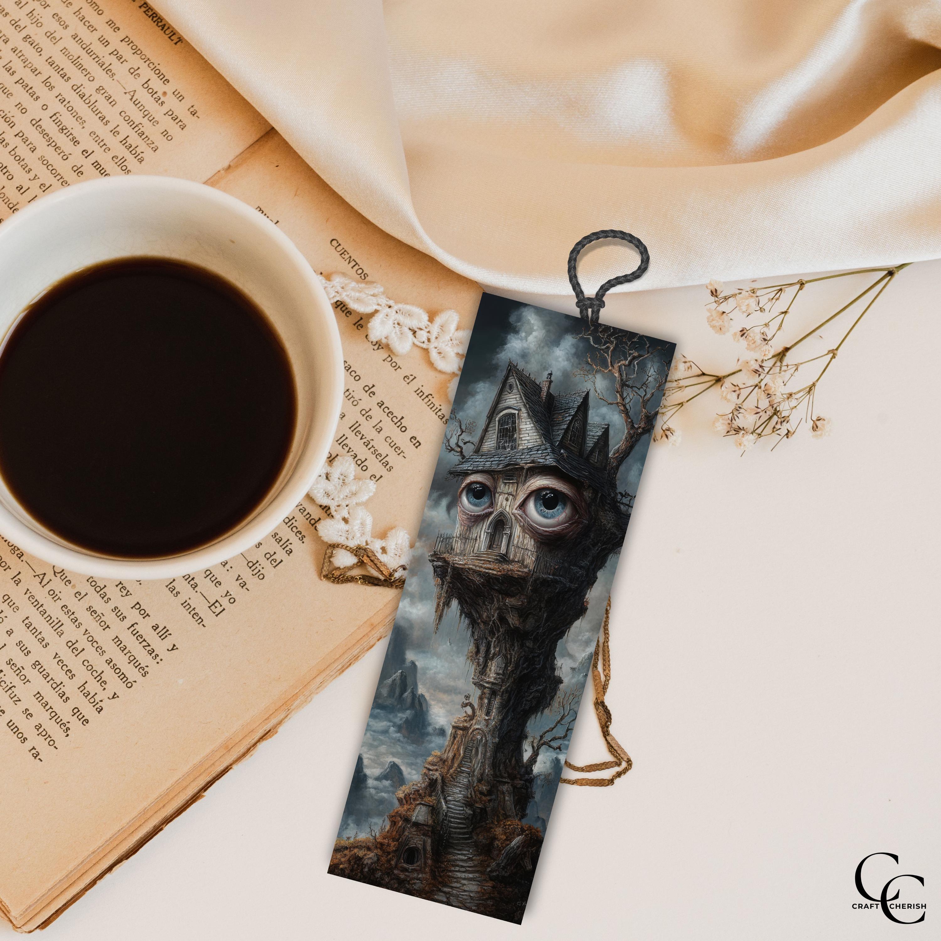 Anthropomorphic House Bookmarks: Surreal Papercraft for Junk Journals ...