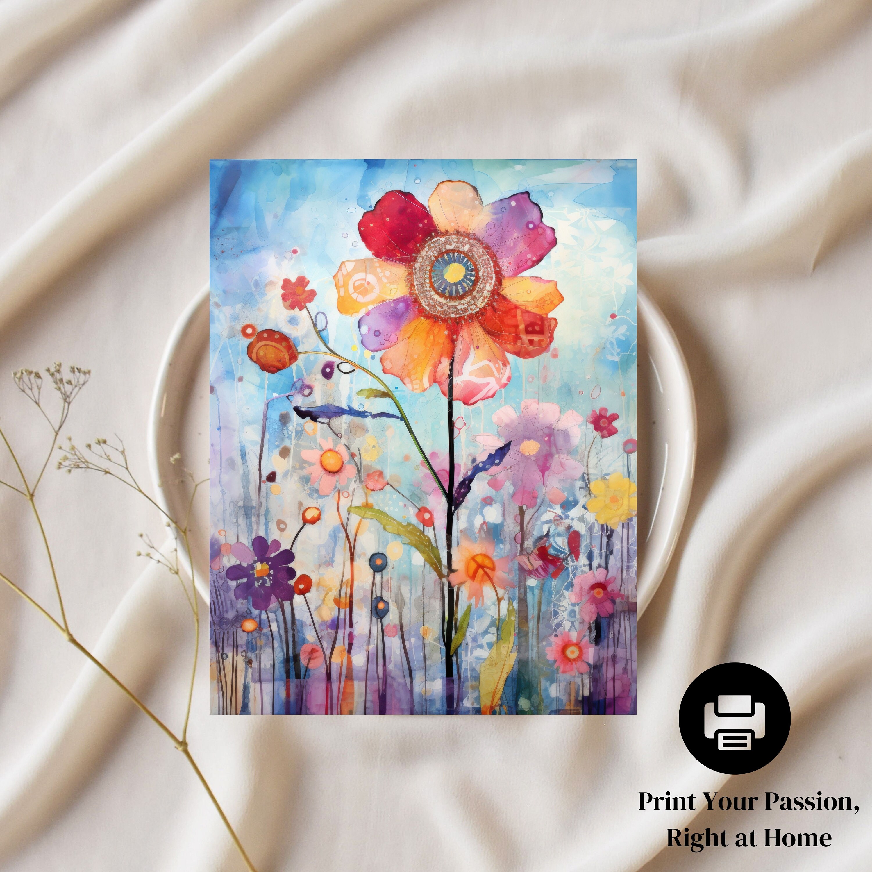 41 Charming Spring Flower Art Photos for Junk Journaling & Scrapbooking ...