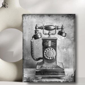32 Old Telephone Printable Images, Vintage Telephone, Antique, Paper ...
