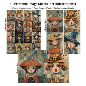 Enchanted Girl Printable Images: Whimsical Fairy Art (digital Download ...