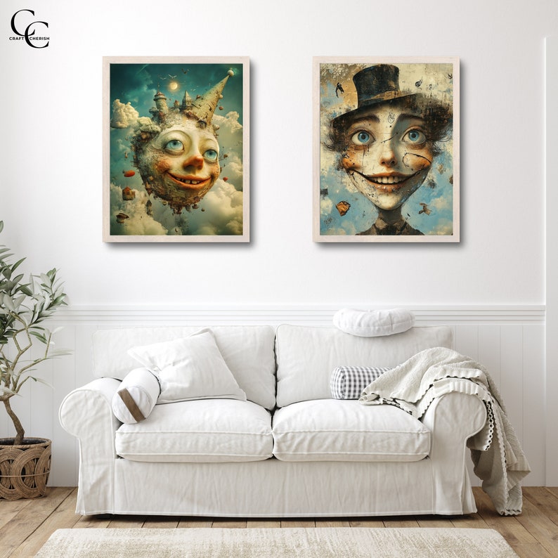 Surreal Spirit Digital Art: Happy Bizarre People Images for Junk ...