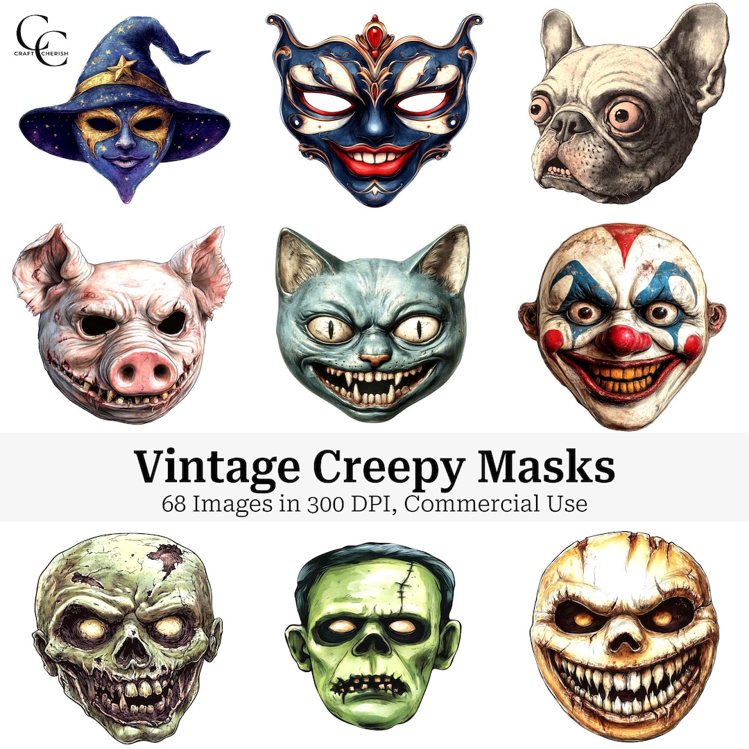 68 Creepy Mask Images, Haunted Face Mask, Spooky Face, Eerie Mask ...