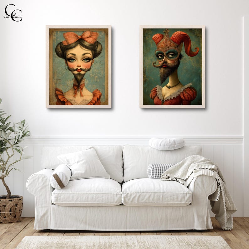Fantasy Carnival Art: Circus Performer Images (digital Download) - Etsy