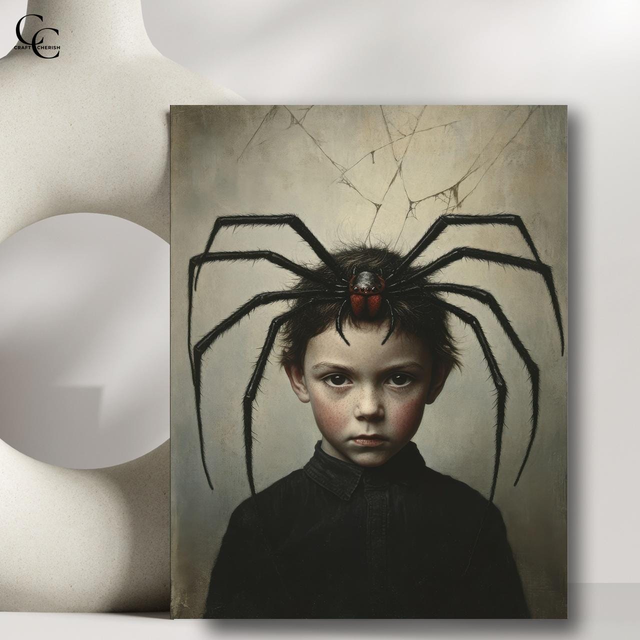 Surreal Spider Woman Images: Creepy Anthropomorphic Hybrid Girl for ...
