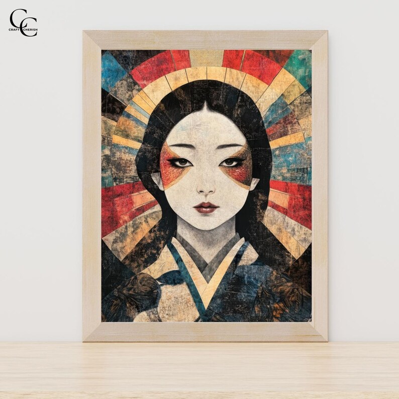 Japanese Shinto God Portrait Papercraft: 32 Kami Faces (digital ...