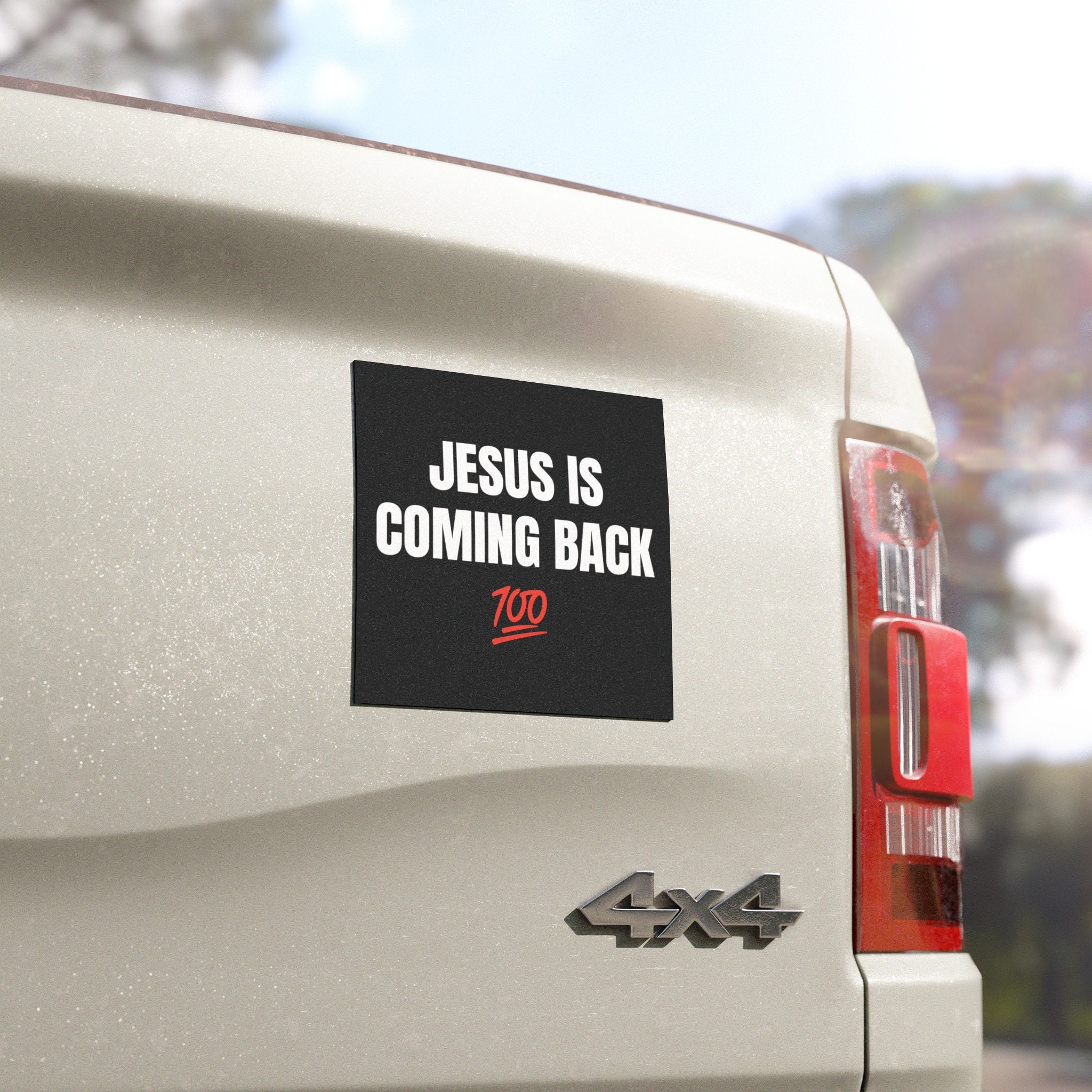 Jesus is Coming Back Car Magnets - Etsy