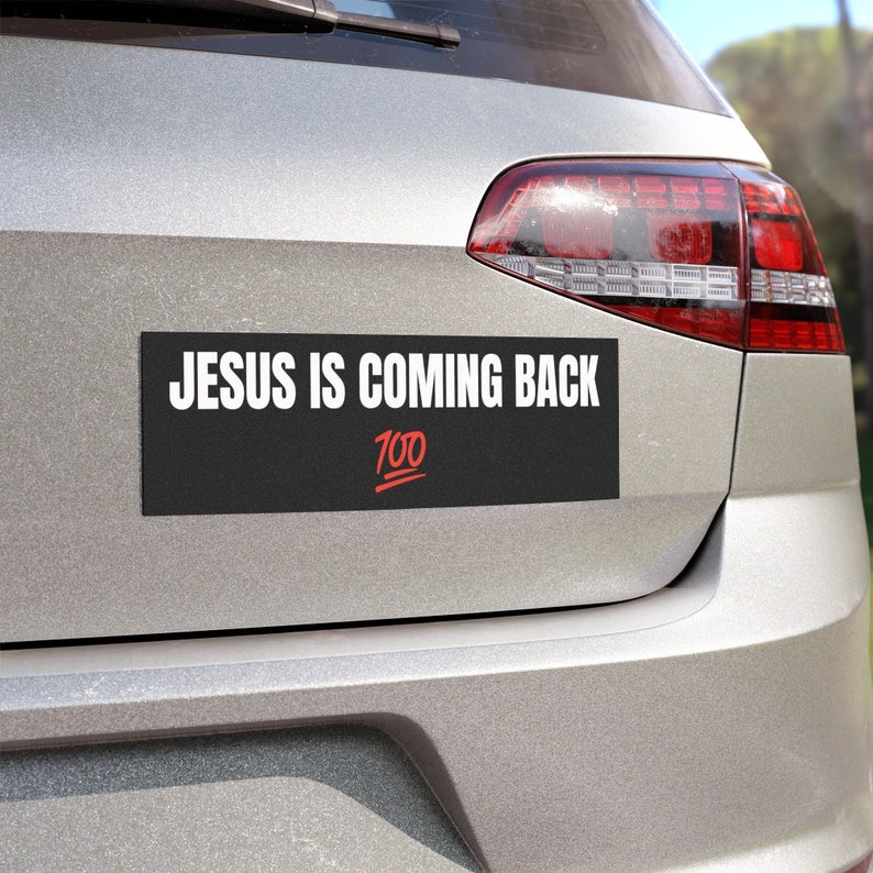 Jesus is Coming Back Car Magnets - Etsy