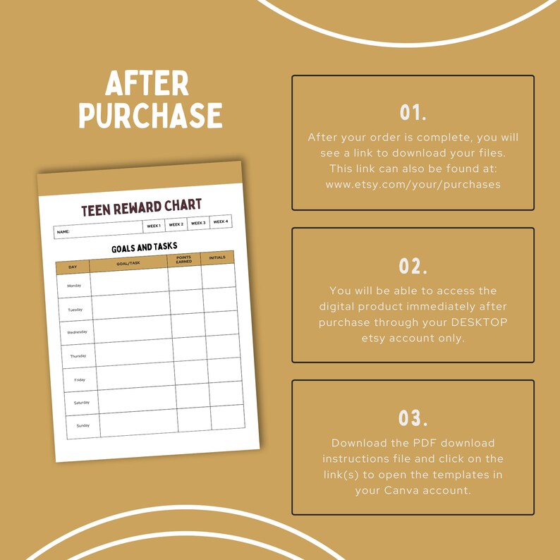 Teen Rewards Chart: Ultimate Printable Kit for Positive Learning ...