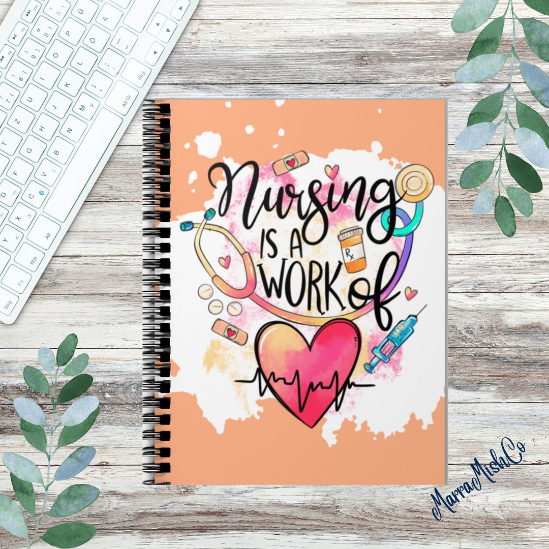 Nurse Spiral Notebook, Nurse Appreciation Gifts, Nurse Practitioner ...