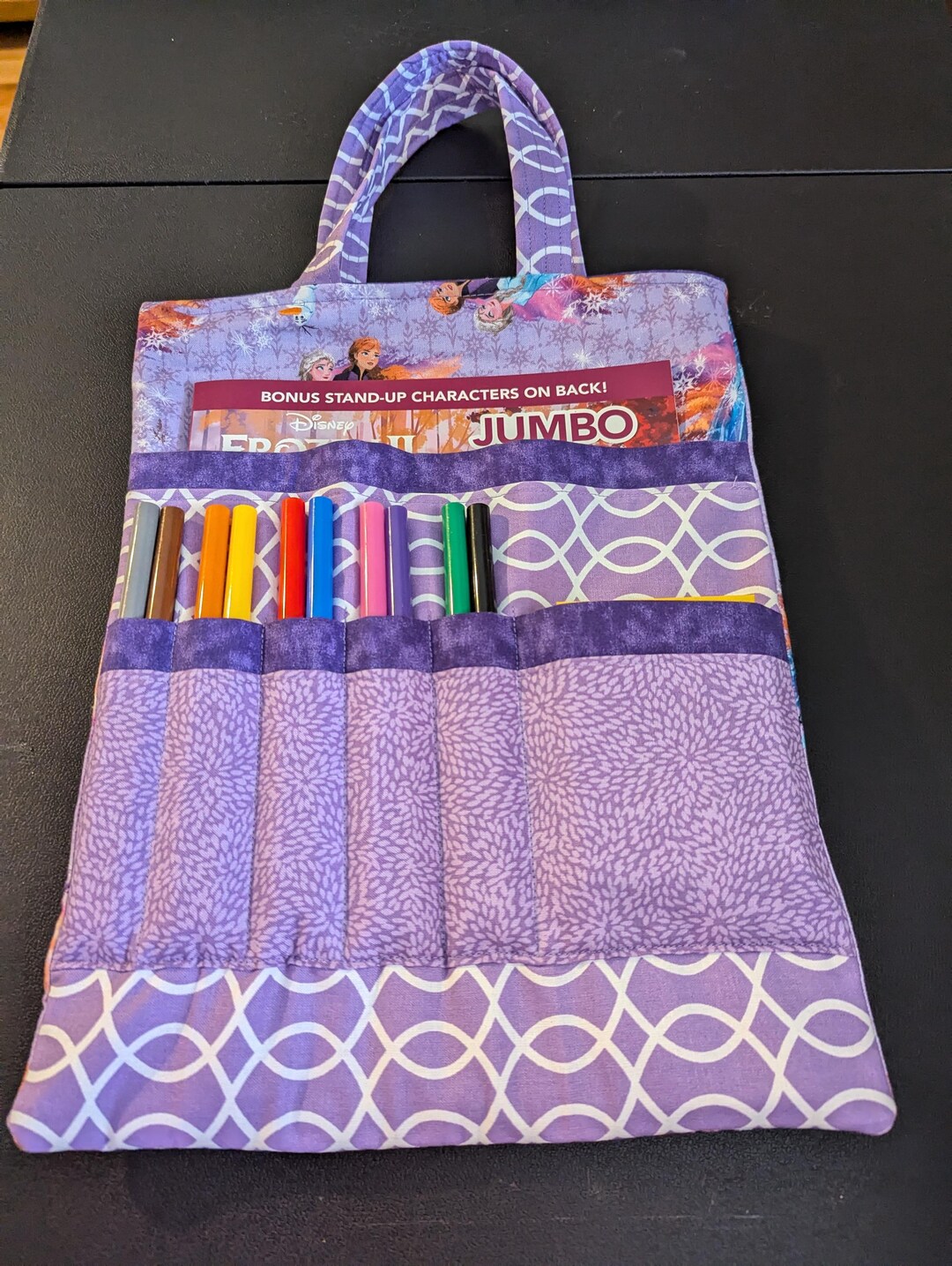 Children's Activity Bag , Coloring Fun, Bookbag, School Bag - Etsy