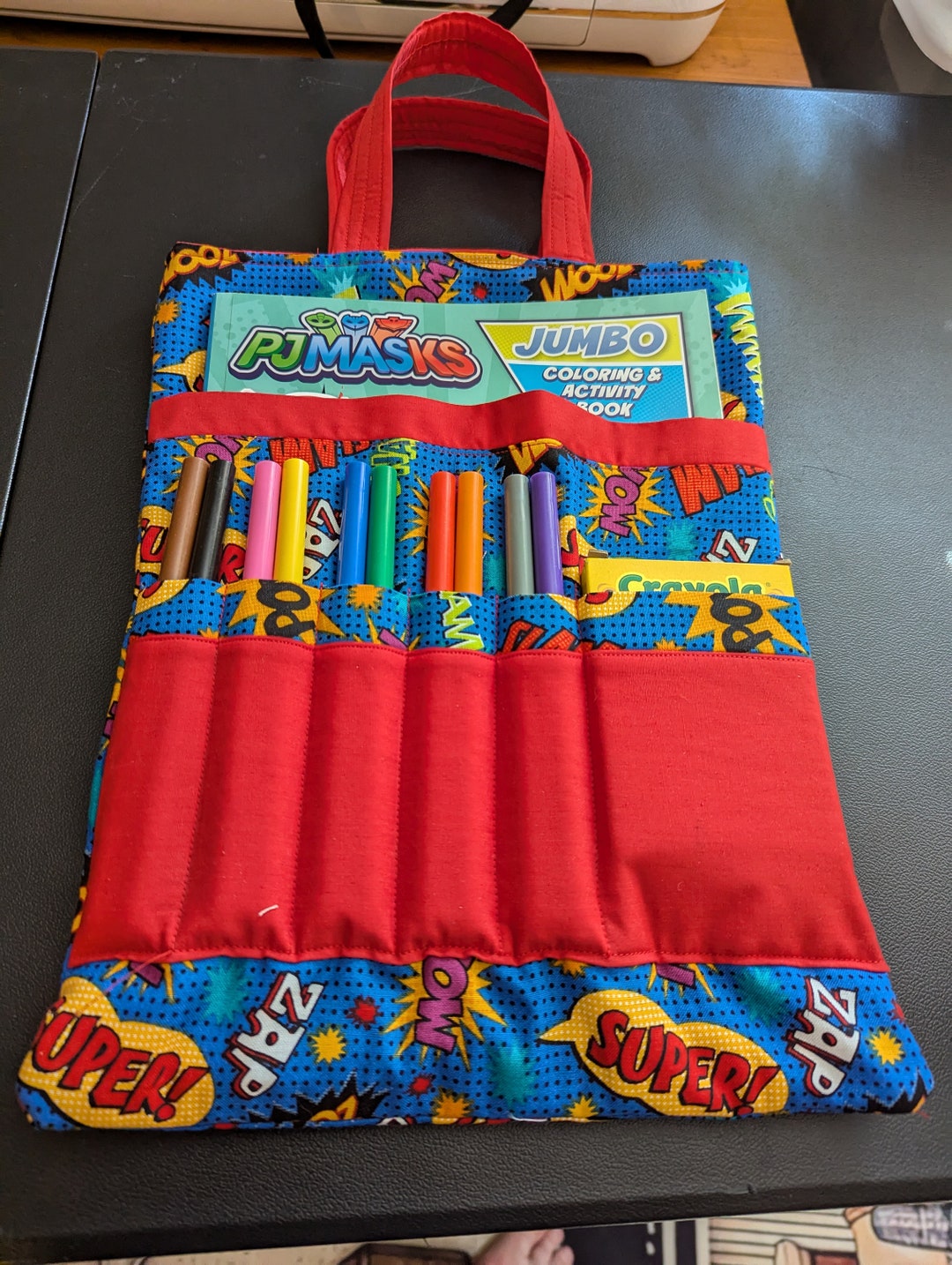 Children's Activity Bag , Coloring Fun,bookbag,school Bag - Etsy