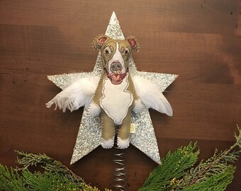 Dog Tree Topper - Etsy