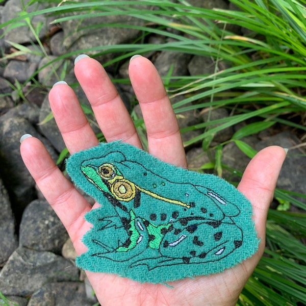 Frog Patch - Etsy