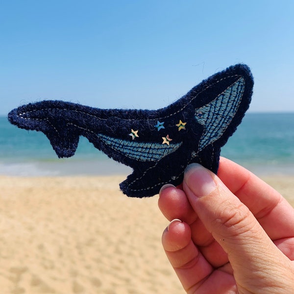 Whale Patch - Etsy