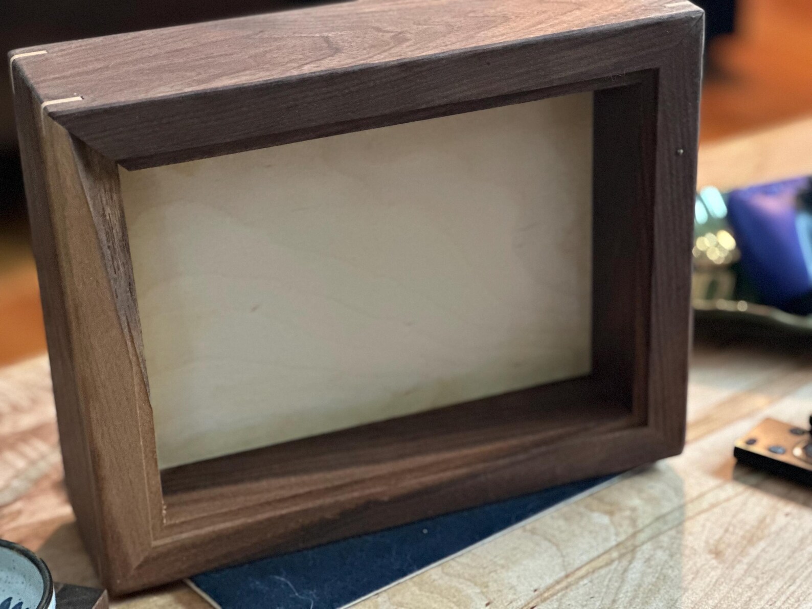 Handcrafted Walnut Remote Tray With Hidden Storage - Etsy