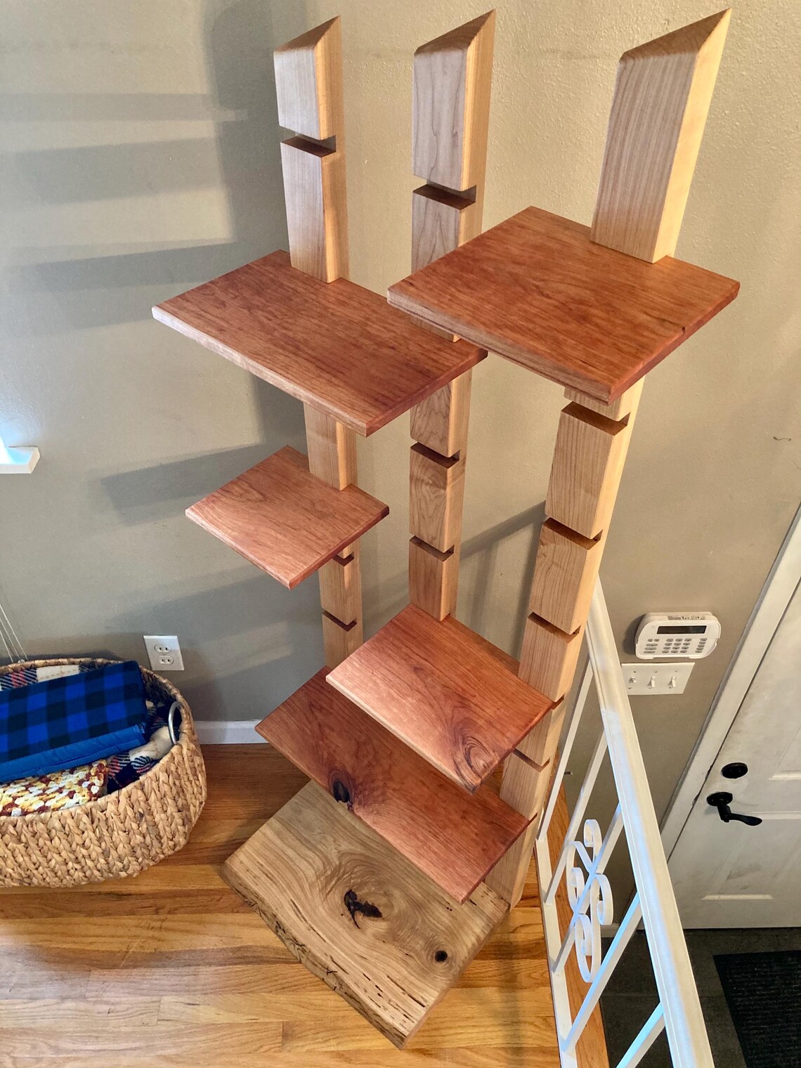 Modular Elm & Maple Plant Stand – Customizable Shelf System With ...