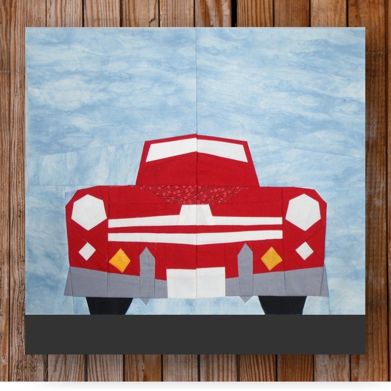 Vehicle Quilt Pattern - Etsy