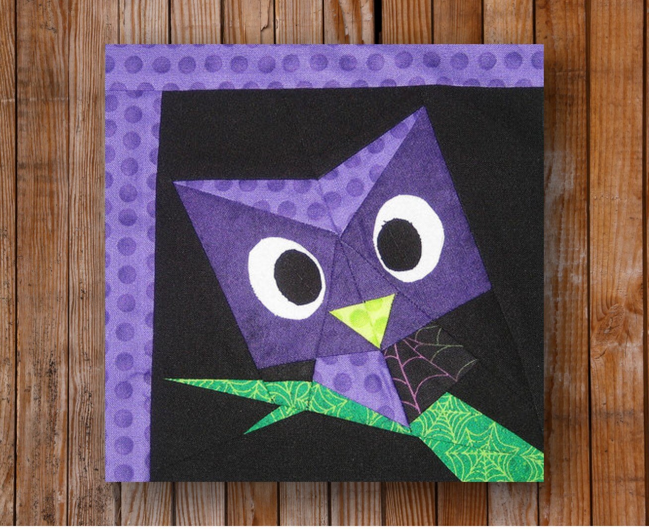 Easy Peeping Owl 10 X 10 Quilt Block Pattern - Etsy