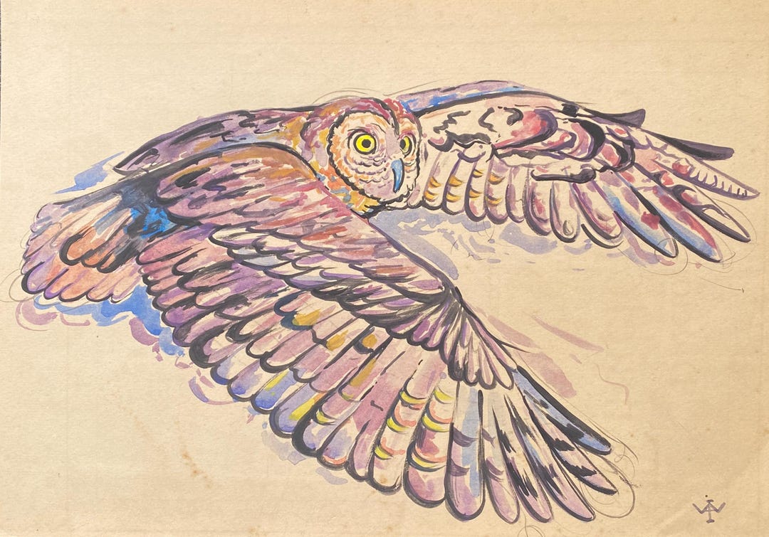 Walter Anderson Drawing on Paper - Etsy