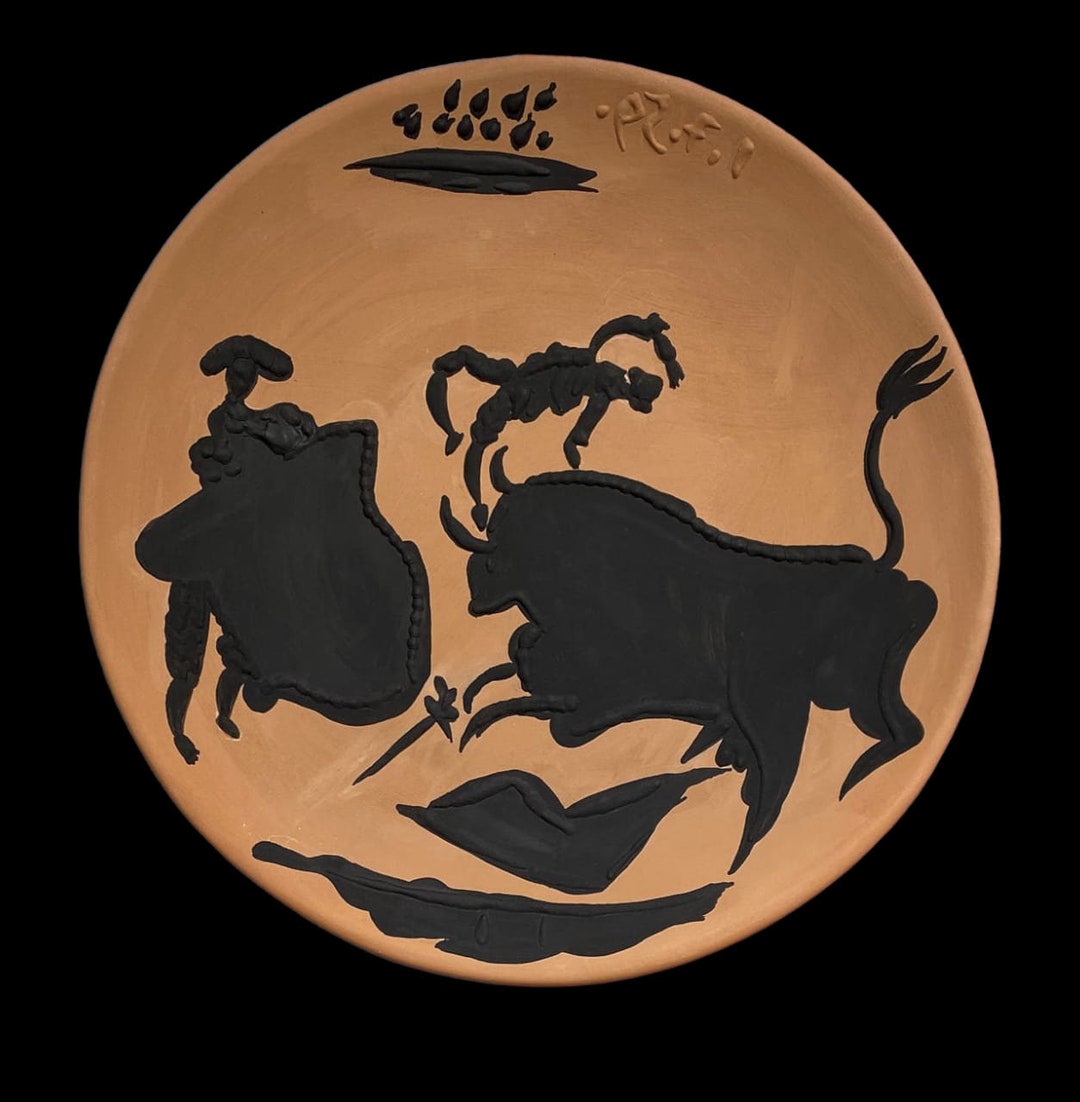 Pablo Picasso Madoura Limited Edition Ceramic 1959 Dish - Etsy