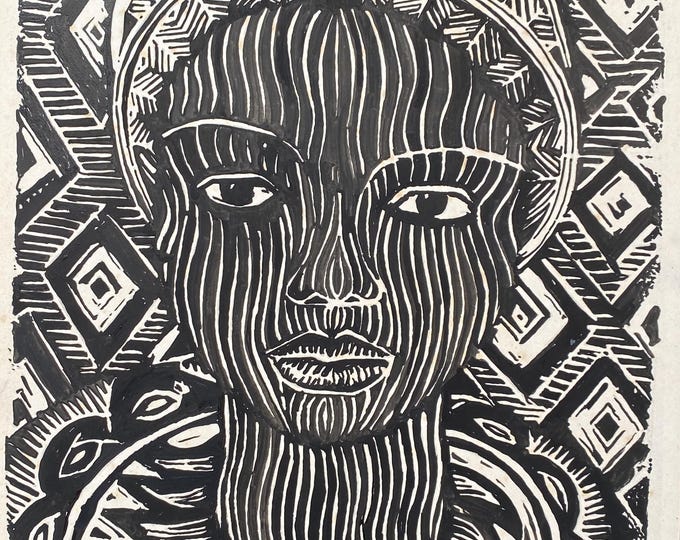 Margaret Taylor-burroughs Drawing on Paper - Etsy