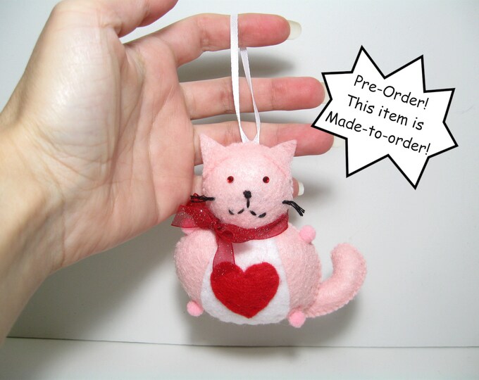 Cute Pink Pig Felt Pin Cushion - Cute Felt Pig Collectable or Gift for ...