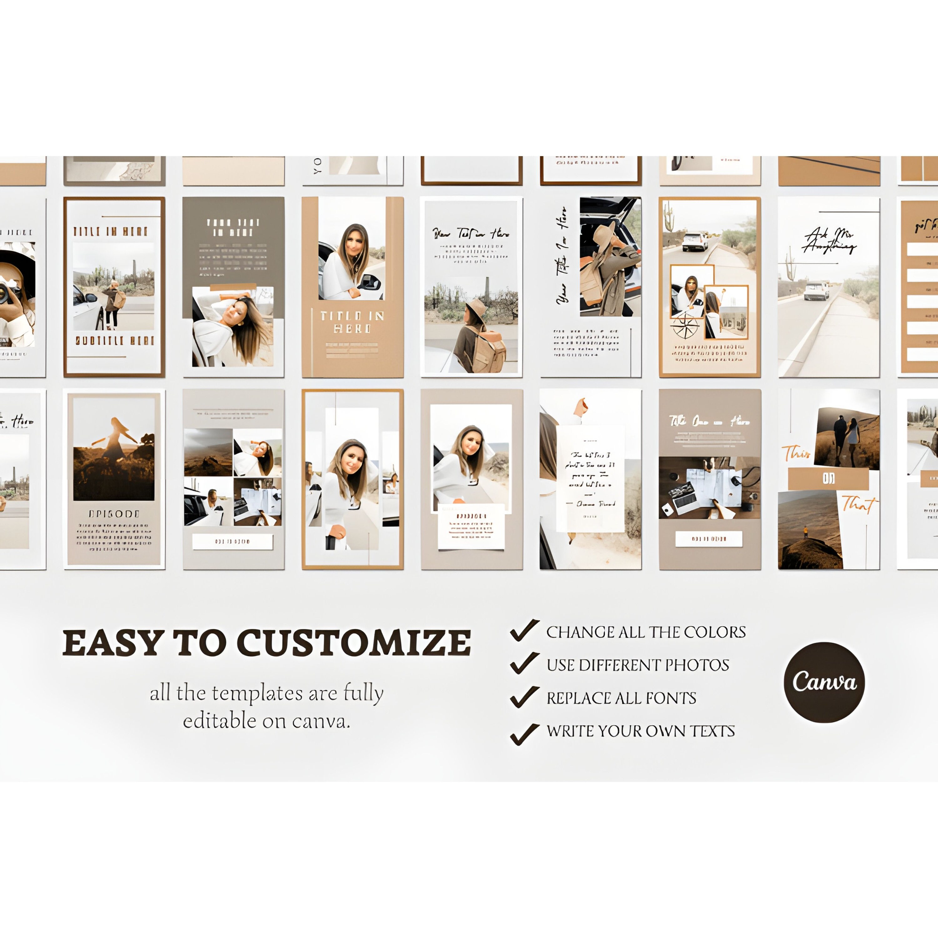 Instagram Story CANVA Template CANVA Instagram Story Template Instagram ...