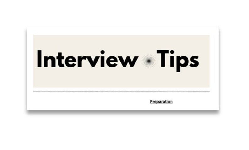 DPT Interview Tips - Etsy