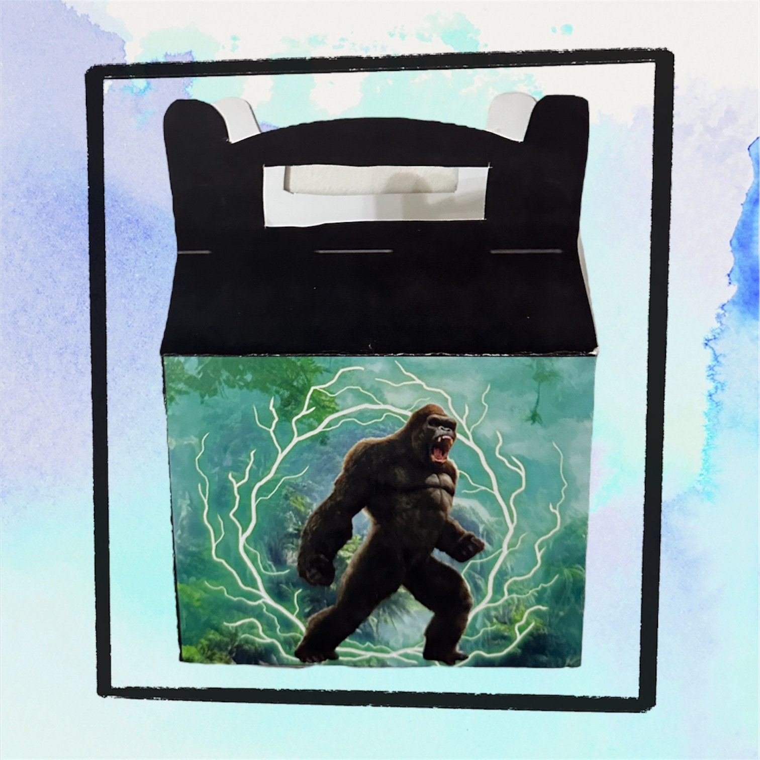 Godzilla King of the Monsters Box, Godzilla Boxes , Godzilla Favor Box ...