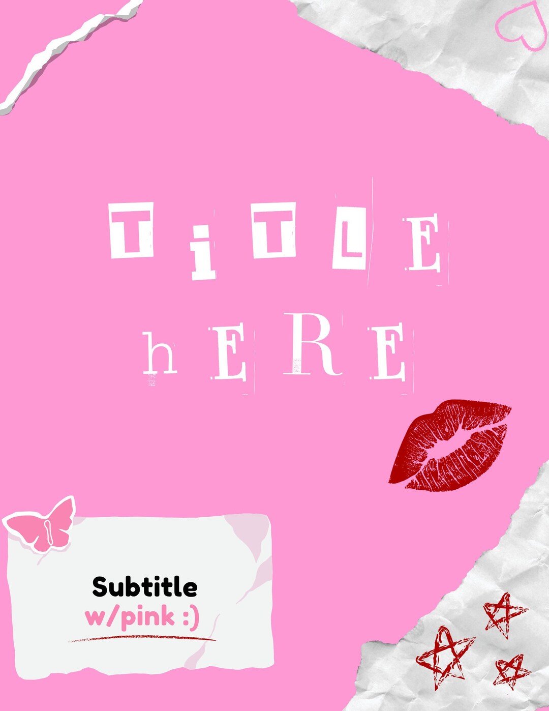 Burn Book Template - Etsy