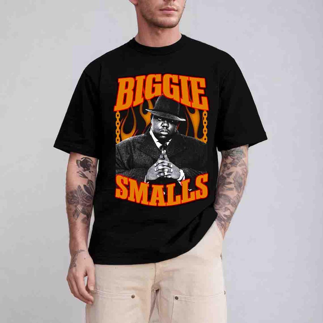 Notorious B.I.G. Biggie Smalls Planet Graphic Tee, Vintage Hip Hop ...