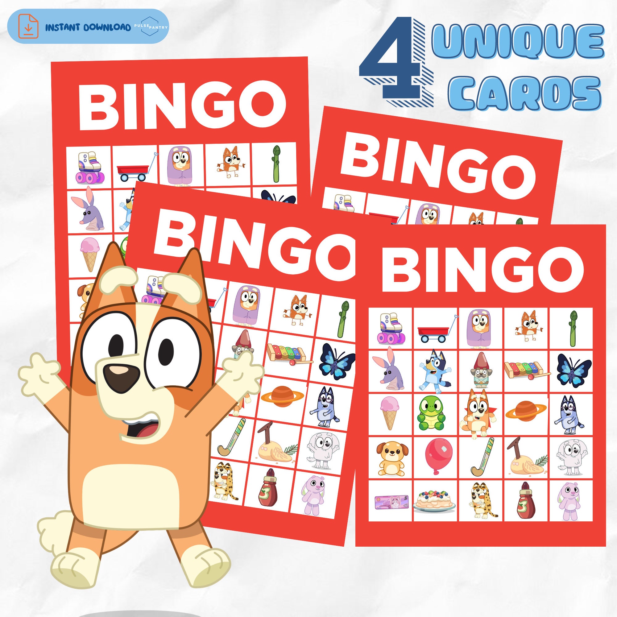 Bluey Kids Activity Sheets, Print at Home, Family Games *word Search ...