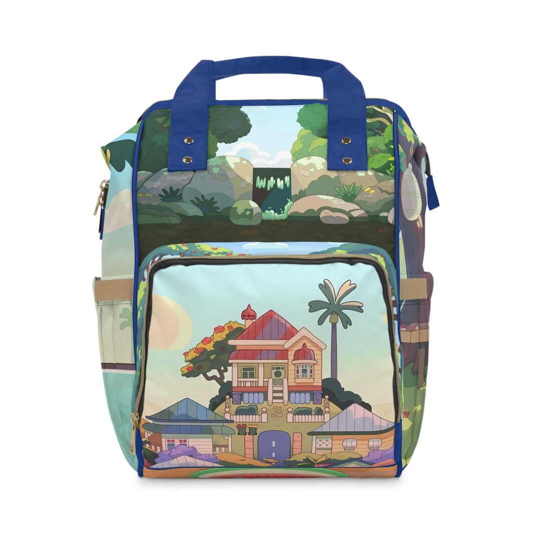 Bluey Fan Animation Art Nappy Backpack - Etsy