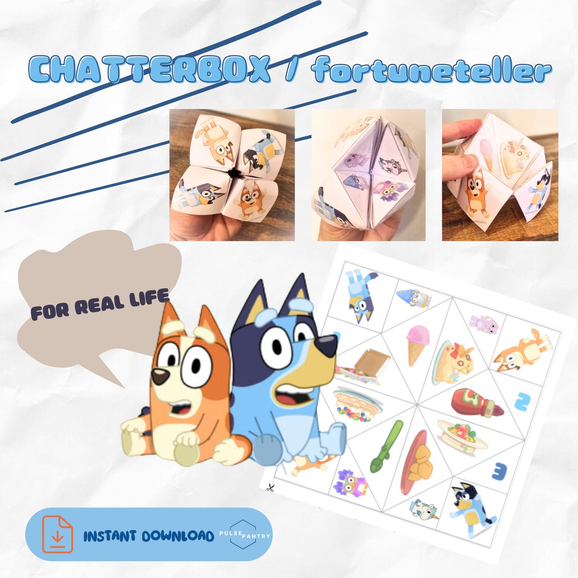 Bluey Kids Activity Sheets, Print at Home, Family Games *word Search ...