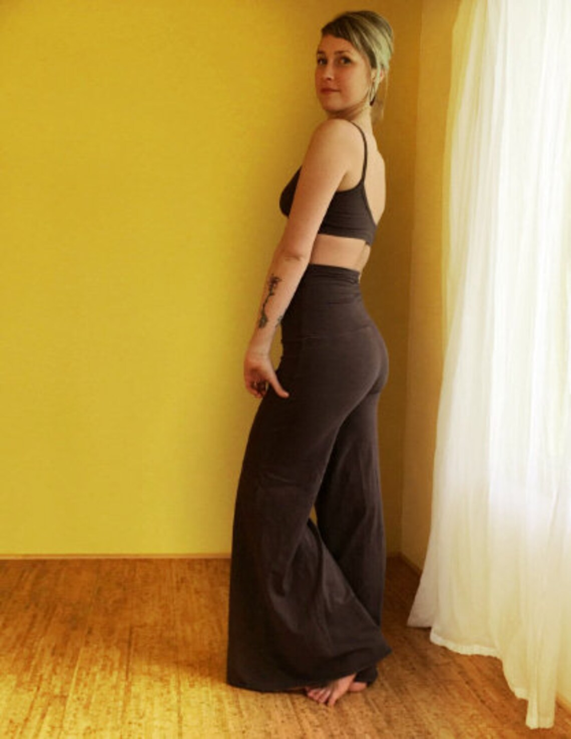 Trance Pants// Palazzo Pants//stretch Hemp & Organic Cotton//eco ...