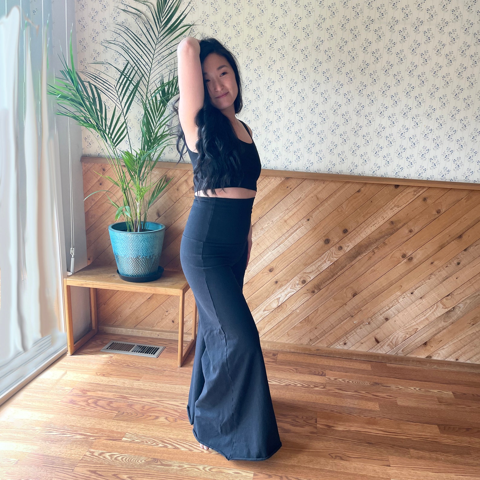 Trance Pants// Palazzo Pants//stretch Hemp & Organic Cotton//eco ...