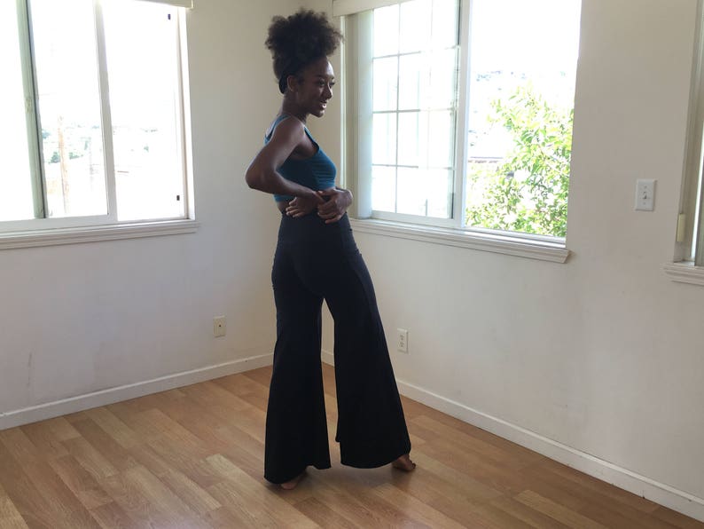 Trance Pants// Palazzo Pants//stretch Hemp & Organic Cotton//eco ...