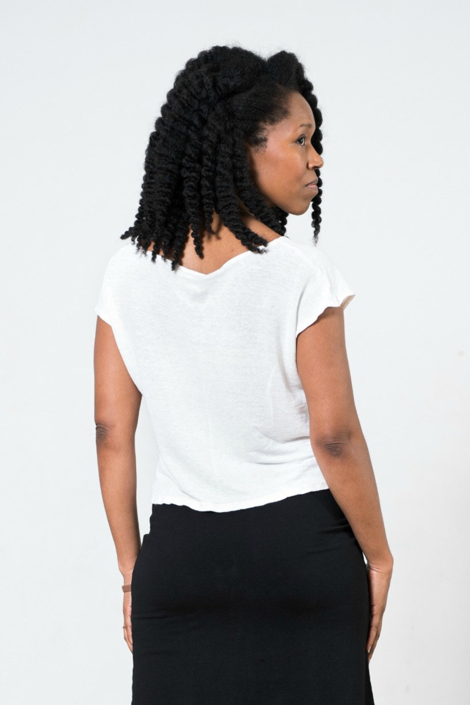 PURE HEMP Tee/100%hemp Knit/t-shirt/crop Top - Etsy