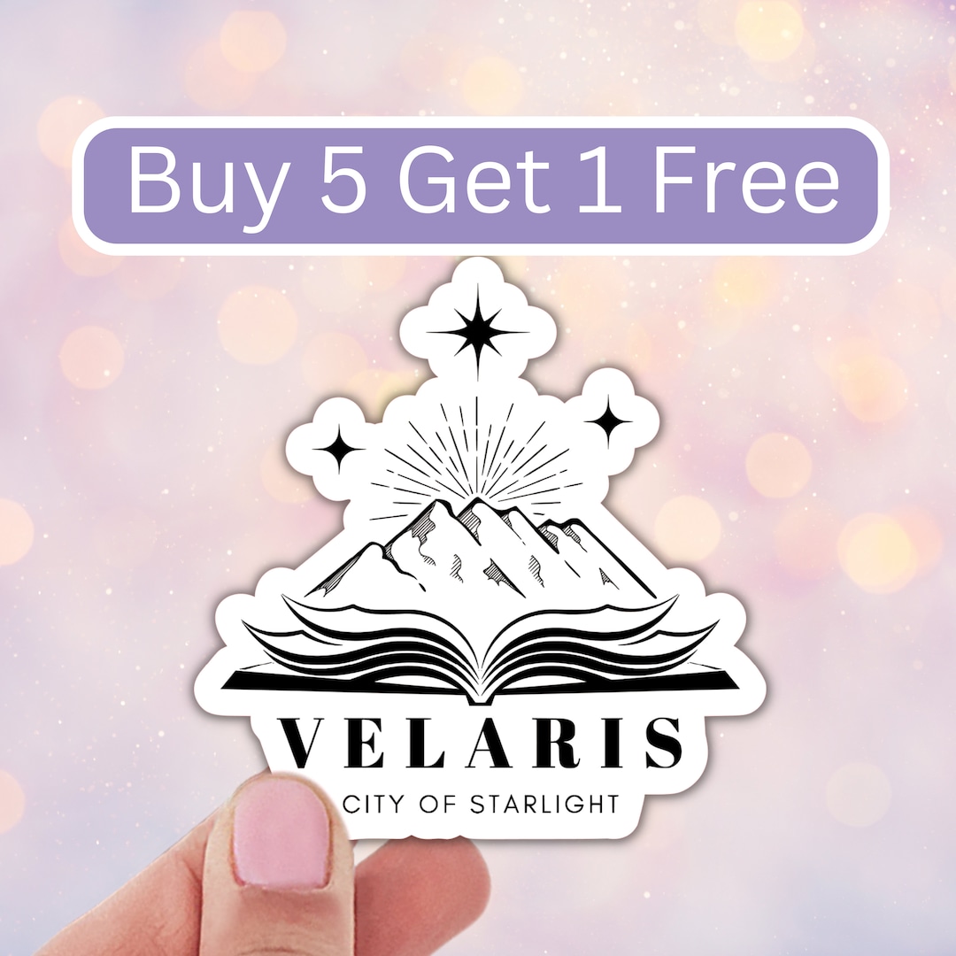Velaris City of Starlight Sticker Velaris Sticker ACOTAR Sticker ...
